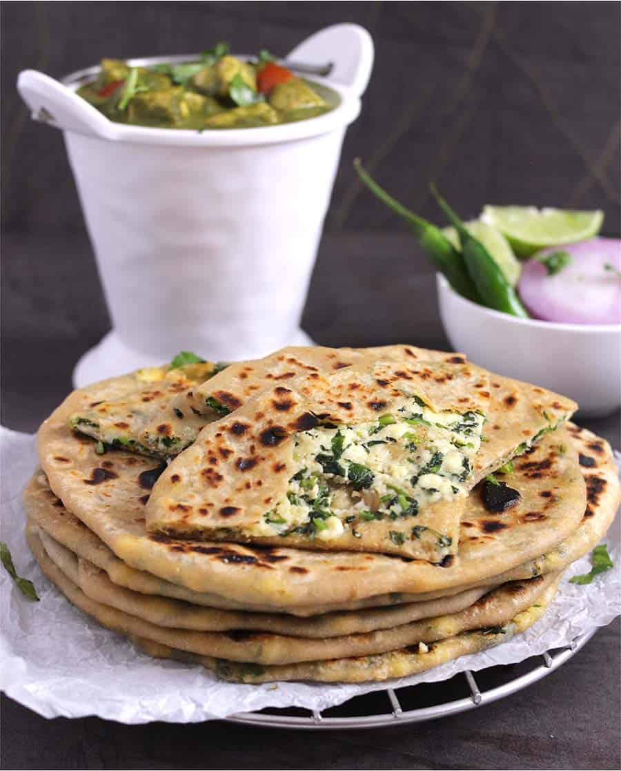 1 paneer stuffed paratha yogurt dip delicious stuffed paratha stuffing ...